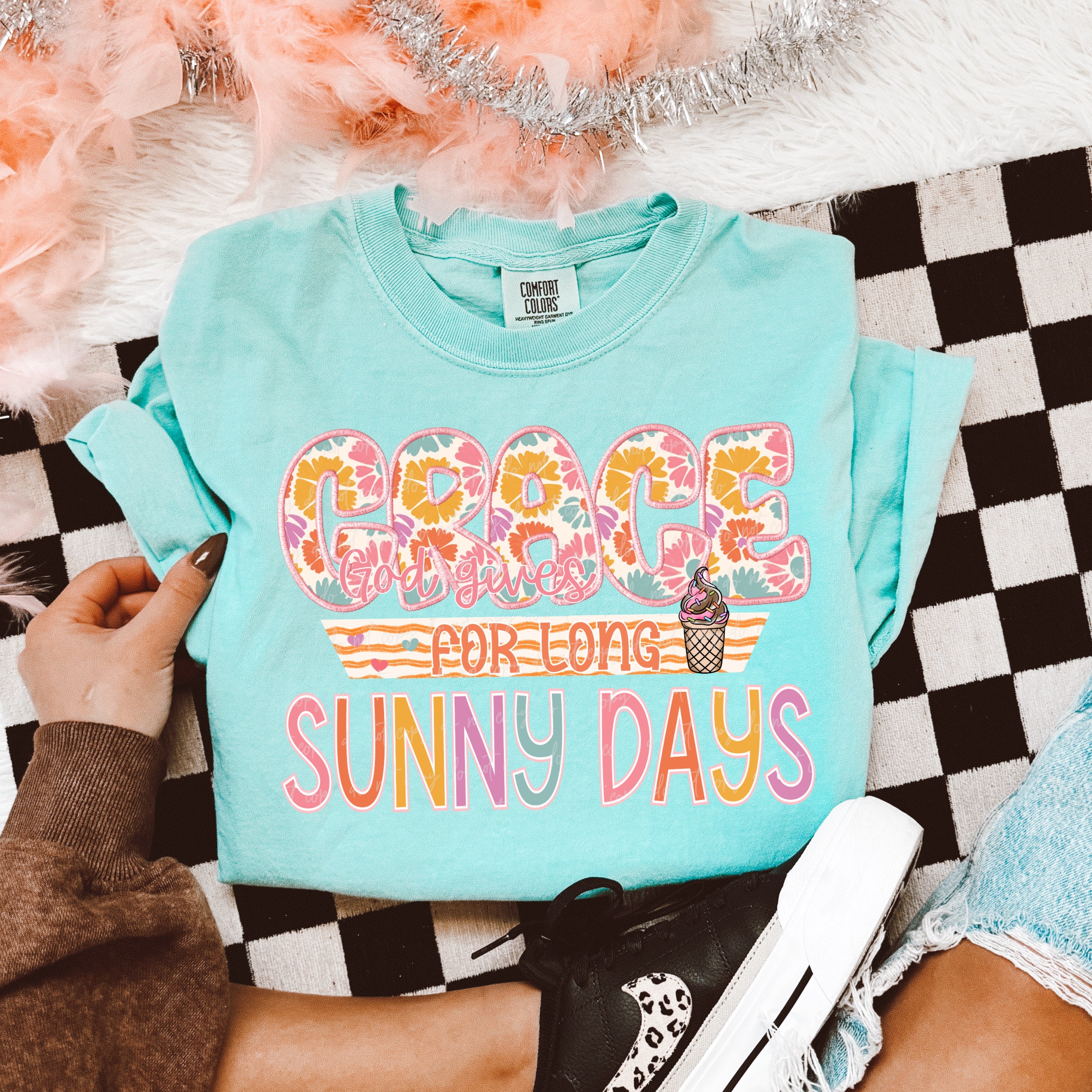 Semi Only- God Gives Grace For Long Sunny Days – Virgo Design Shop