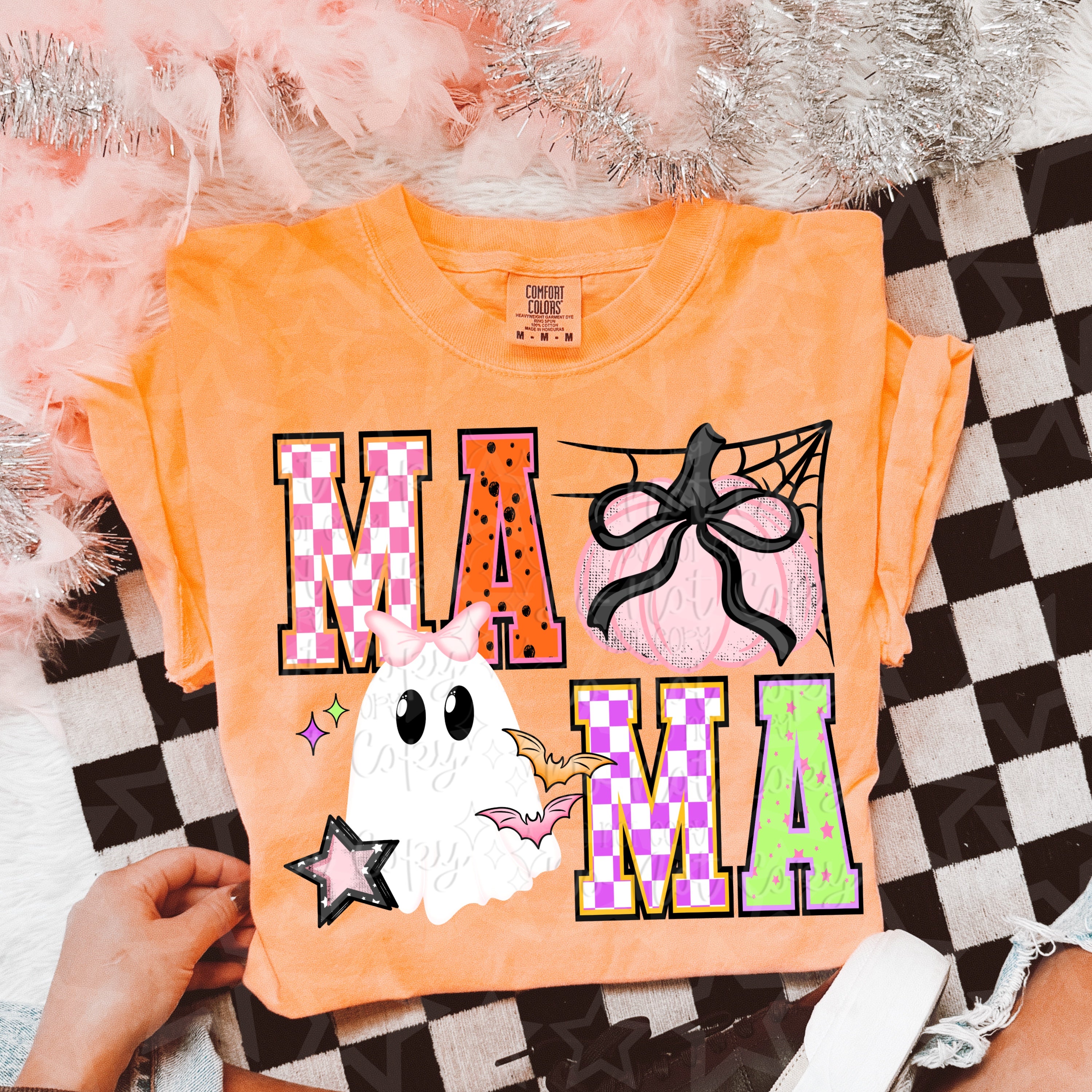 Neon Ghost Mama – Virgo Design Shop