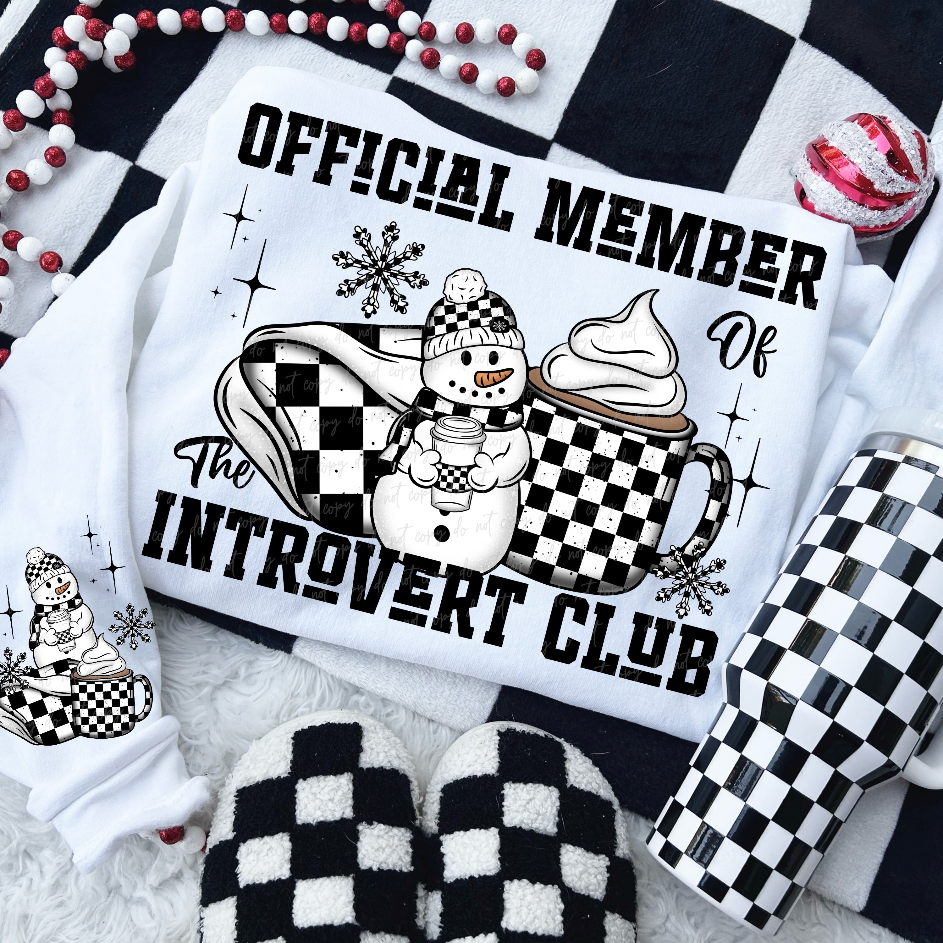 Official member of the introvert club with sleeve – Virgo Design Shop